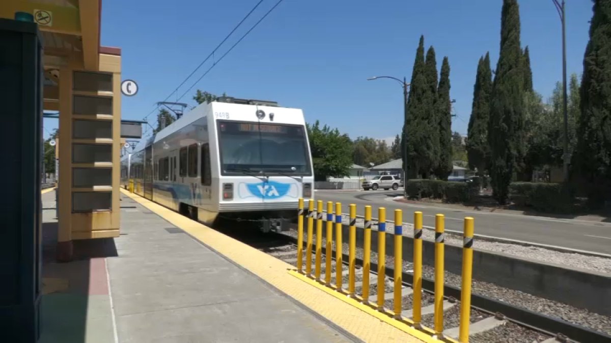 VTA Begins Testing Trains Ahead of Resuming Light-Rail Service – NBC ...