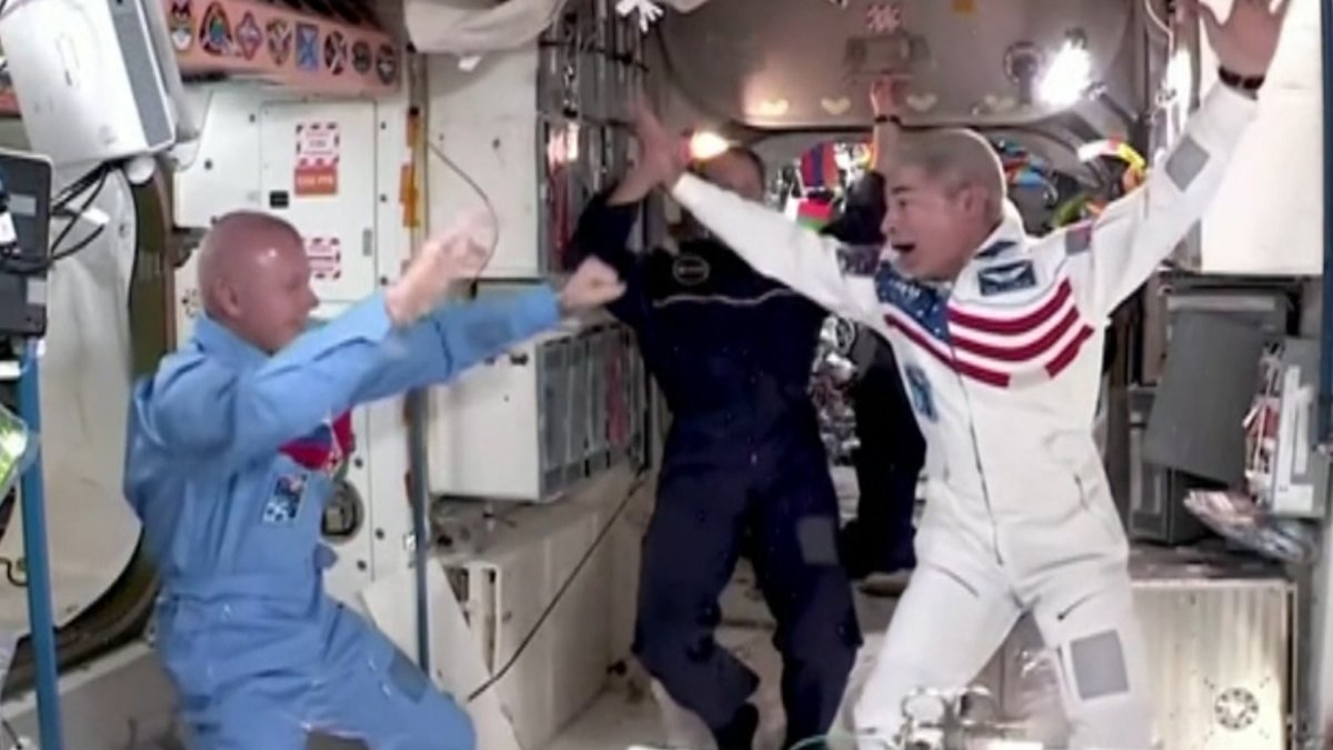 Astronauts Hold Mock Olympics on International Space Station – NBC Bay Area