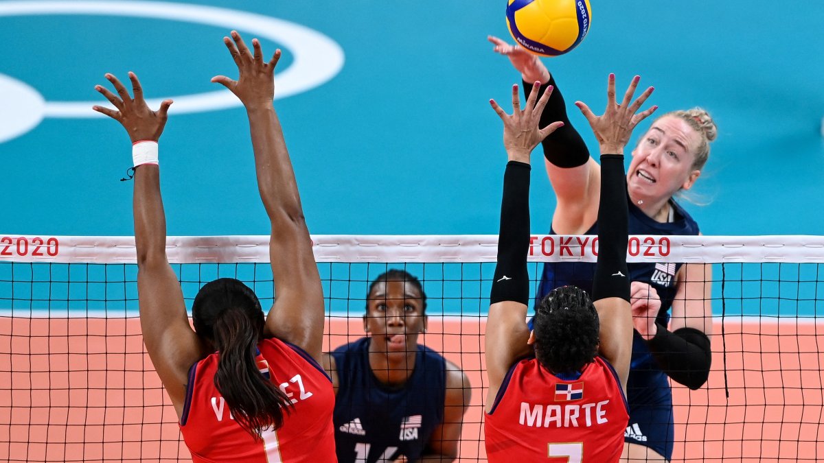 US Women’s Volleyball Advances to Semifinals With Win Over Dominican ...