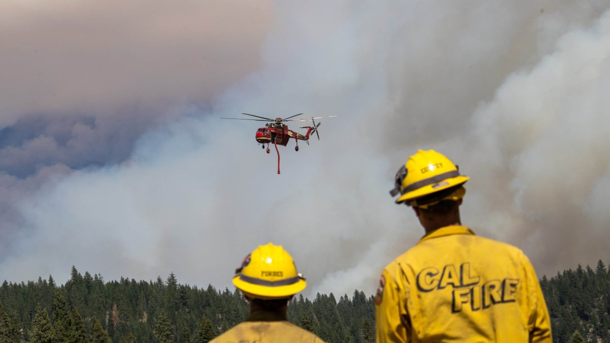 Aircraft Help Fight California Wildfire as Smoke Clears – NBC Bay Area