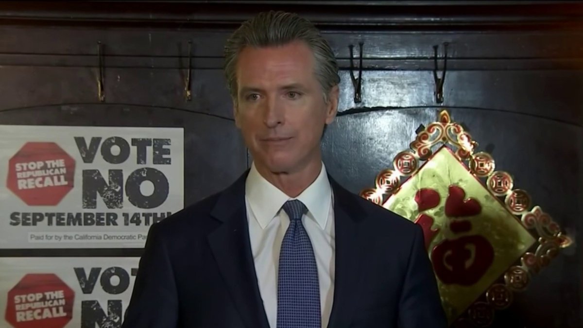 New Poll Shows Gov. Newsom Pulling Away in Recall Race – NBC Bay Area New Poll Shows Gov. Newsom Pulling Away in Recall Race – NBC Bay Area