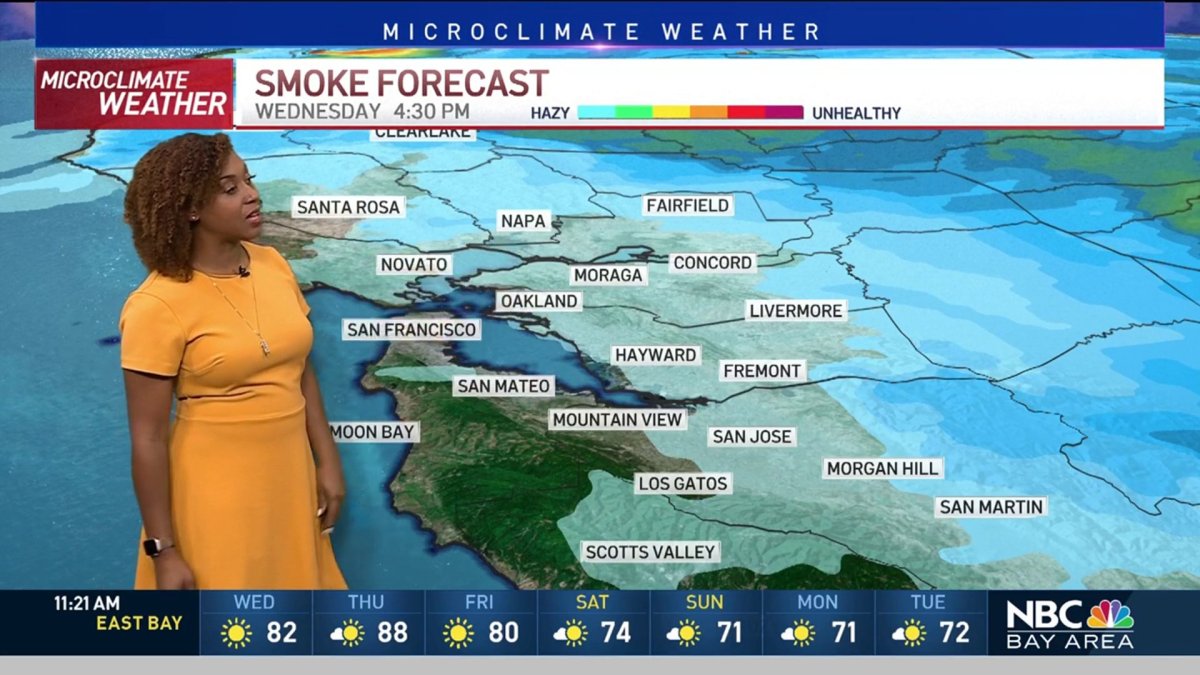 Kari’s Forecast: Fall Arrives With Heat – NBC Bay Area