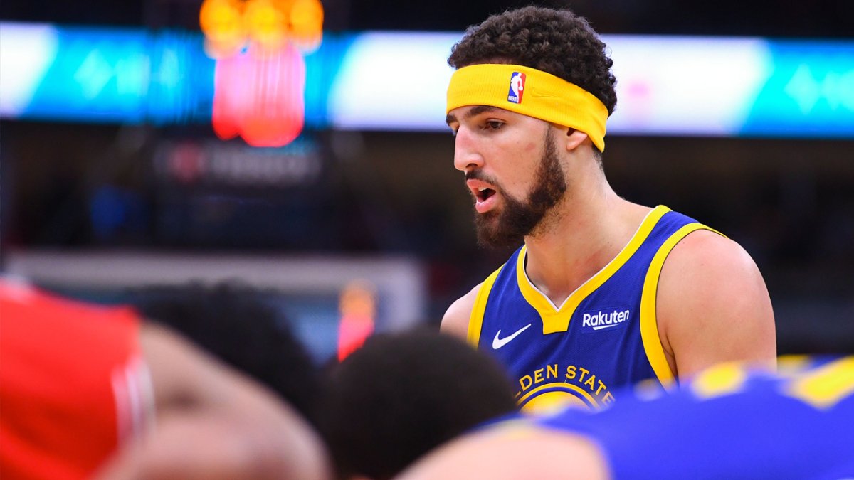 Klay Thompson Hints at #HeadbandKlay for Warriors’ 2021-22 Season – NBC ...