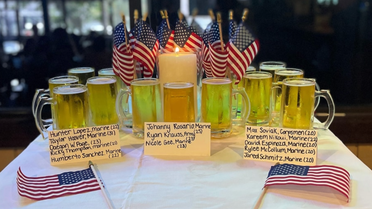 13 Beers on an Empty Table: Restaurants Honor US Military Killed in ...