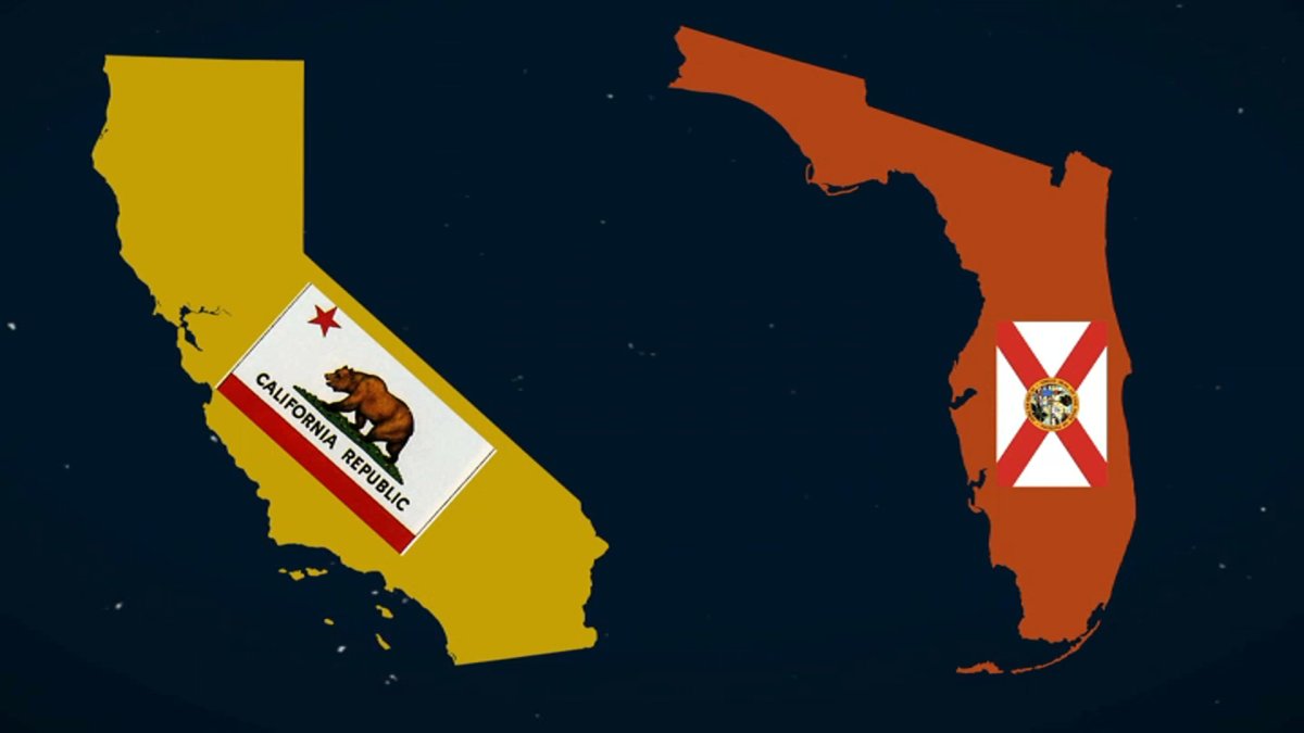 California vs. Florida’s Fight Against COVID-19 – NBC Bay Area