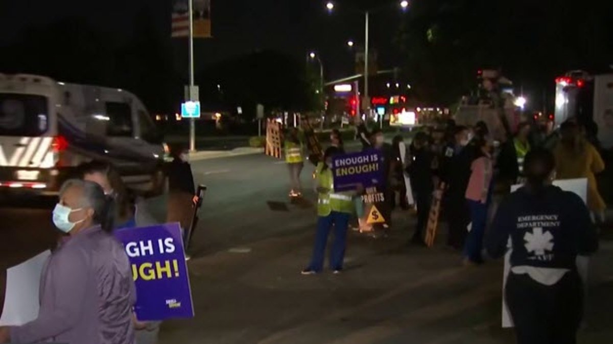 Hospital Workers at Sutter Delta in Antioch Go on Strike Over Staffing ...