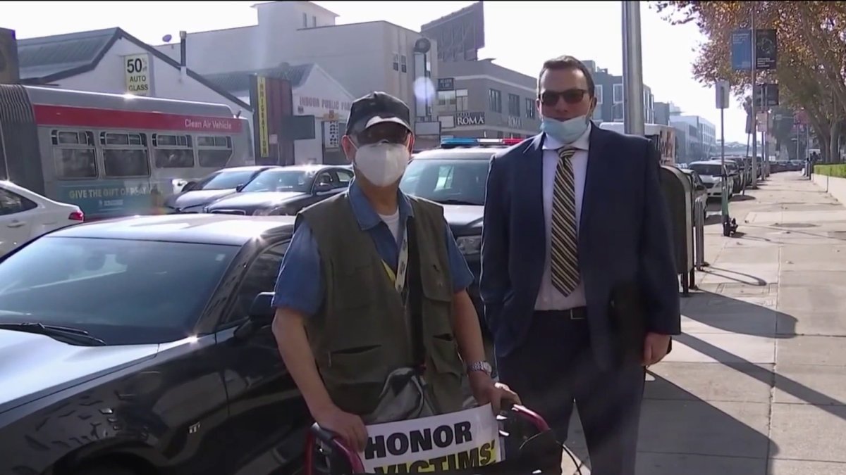 Elderly Man Faces Alleged Attacker In San Francisco Courtroom Nbc Bay