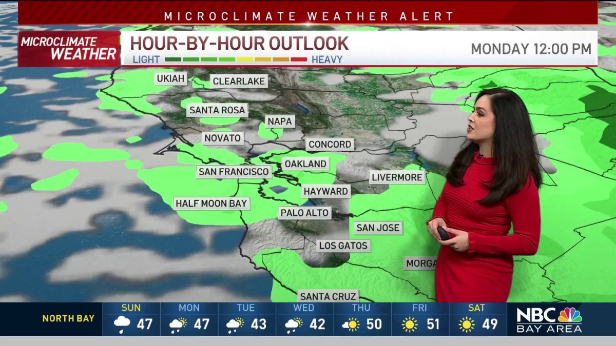 Forecast Rain Continues Nbc Bay Area