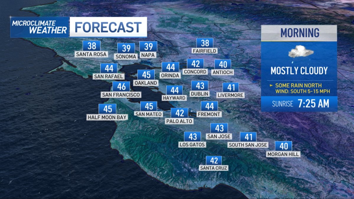 Forecast: Wind and Rain Returning Monday – NBC Bay Area