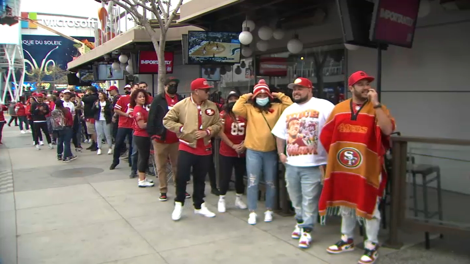 49ers Fans Arrive in LA Ahead of NFC Title Game Against Rams – NBC Bay Area