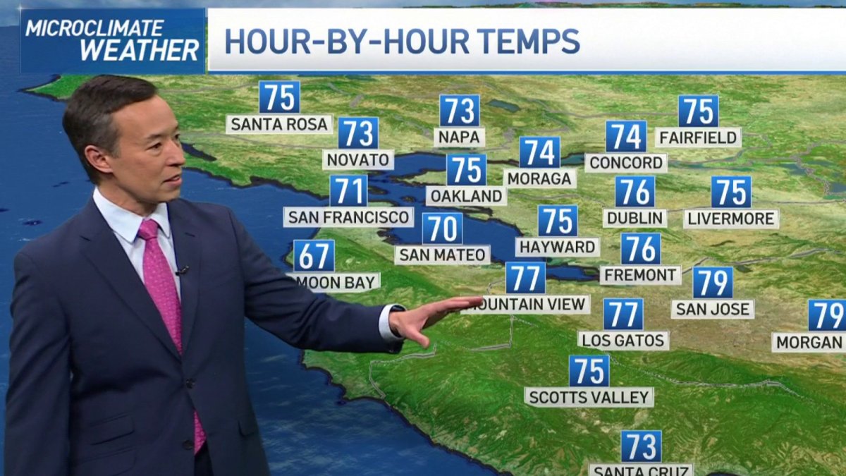 Rob’s Forecast: Warm Temps Ahead – NBC Bay Area