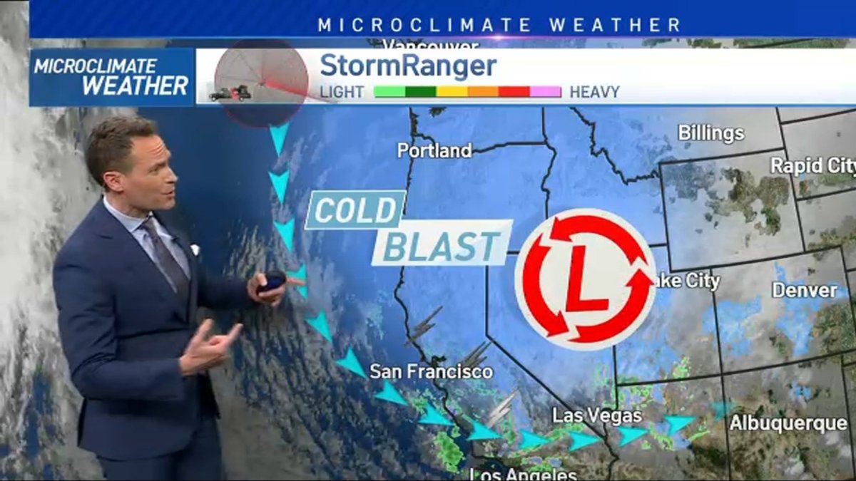 Jeff’s Forecast: Cold Blast Brings Freezing Temps – NBC Bay Area