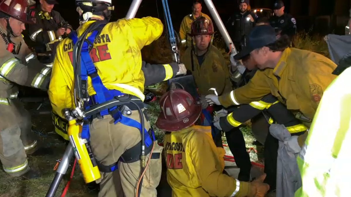 Man Rescued From Underground Pipe in Antioch – NBC Bay Area
