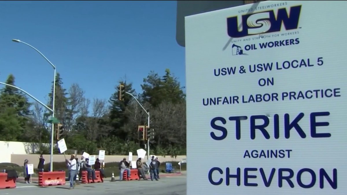 Steelworkers Walk Off Job at Chevron Richmond Refinery – NBC Bay Area