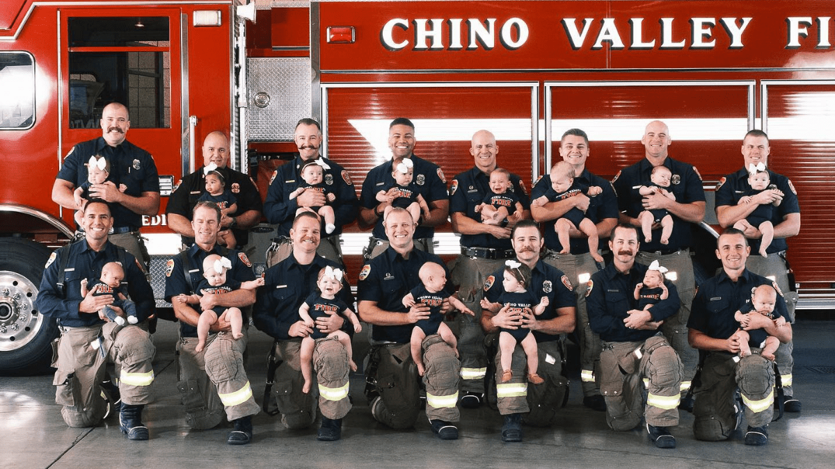 15 Firefighters in One Fire District Welcome Newborns in Just a Year ...