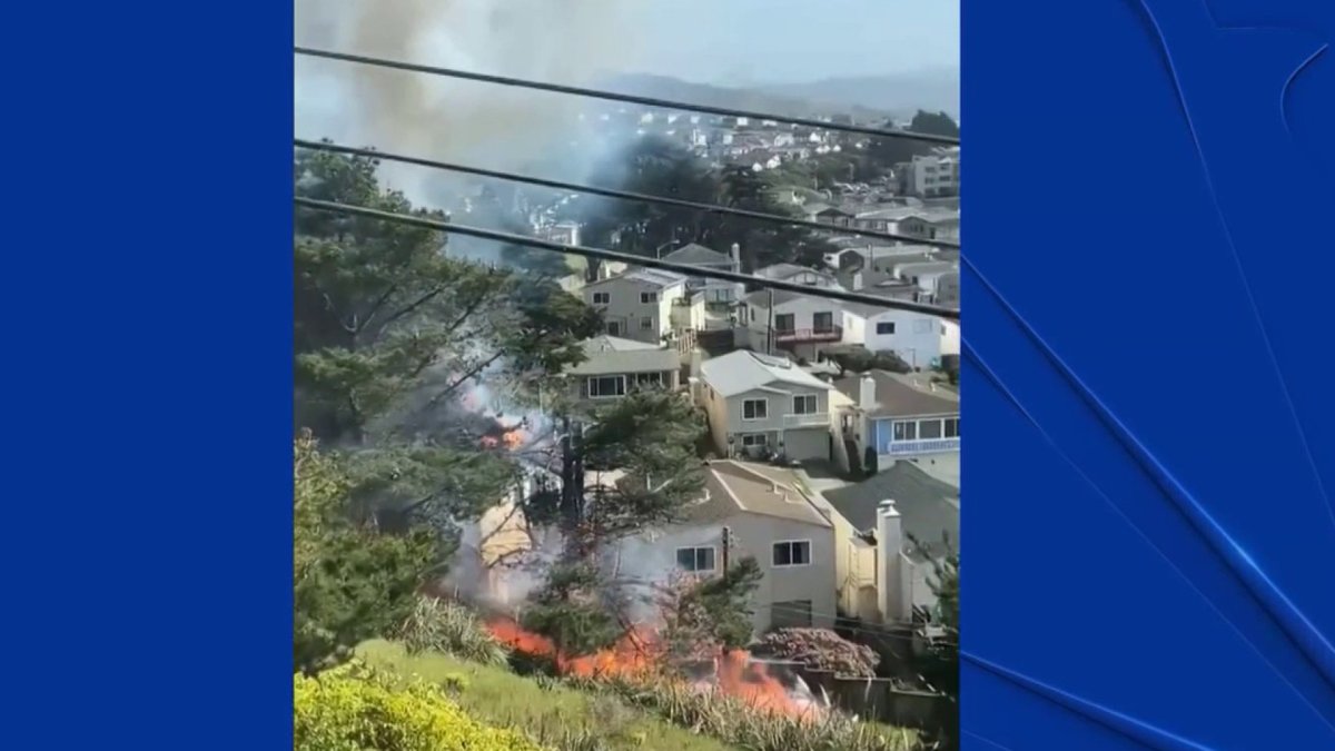 Crews Battle Brush Fire in Daly City – NBC Bay Area