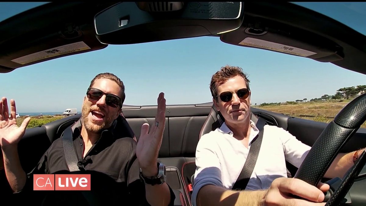 Racing Through Pebble Beach with Race Car Royalty – NBC Bay Area