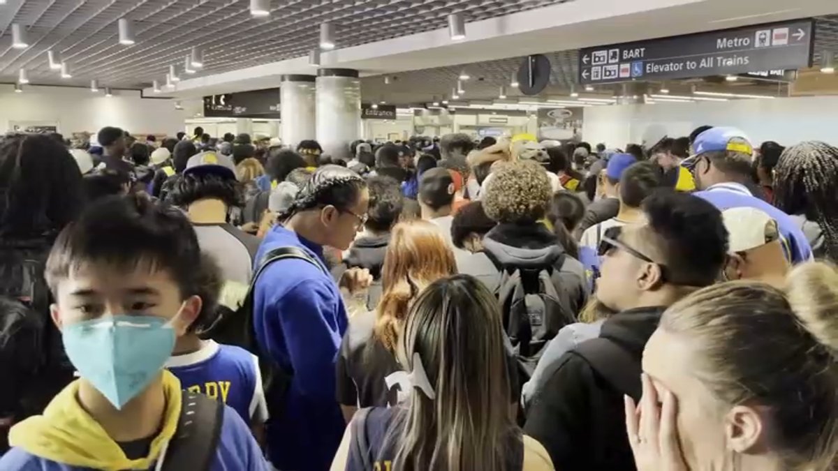 BART Ridership for Monday’s Warriors Parade Highest Since March 2020 ...