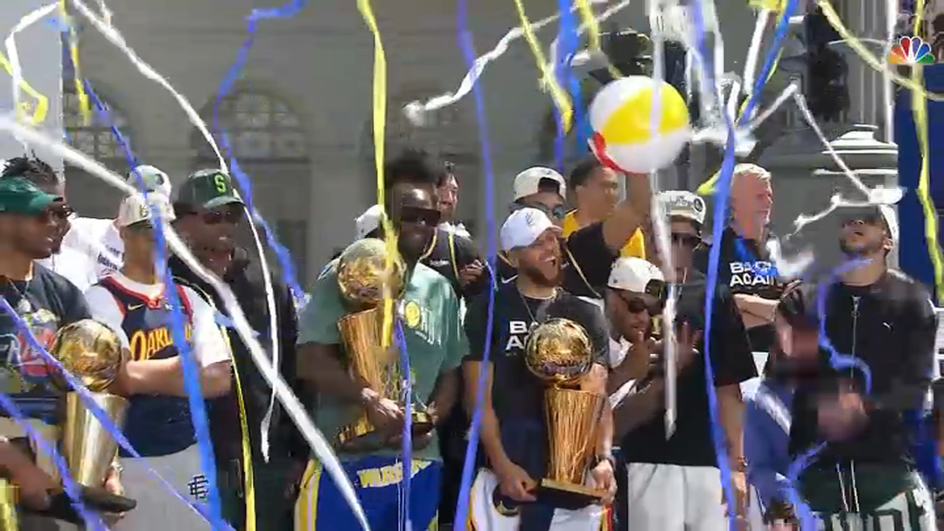 Photos: Warriors Celebrate Win with Parade in San Francisco – NBC Bay Area