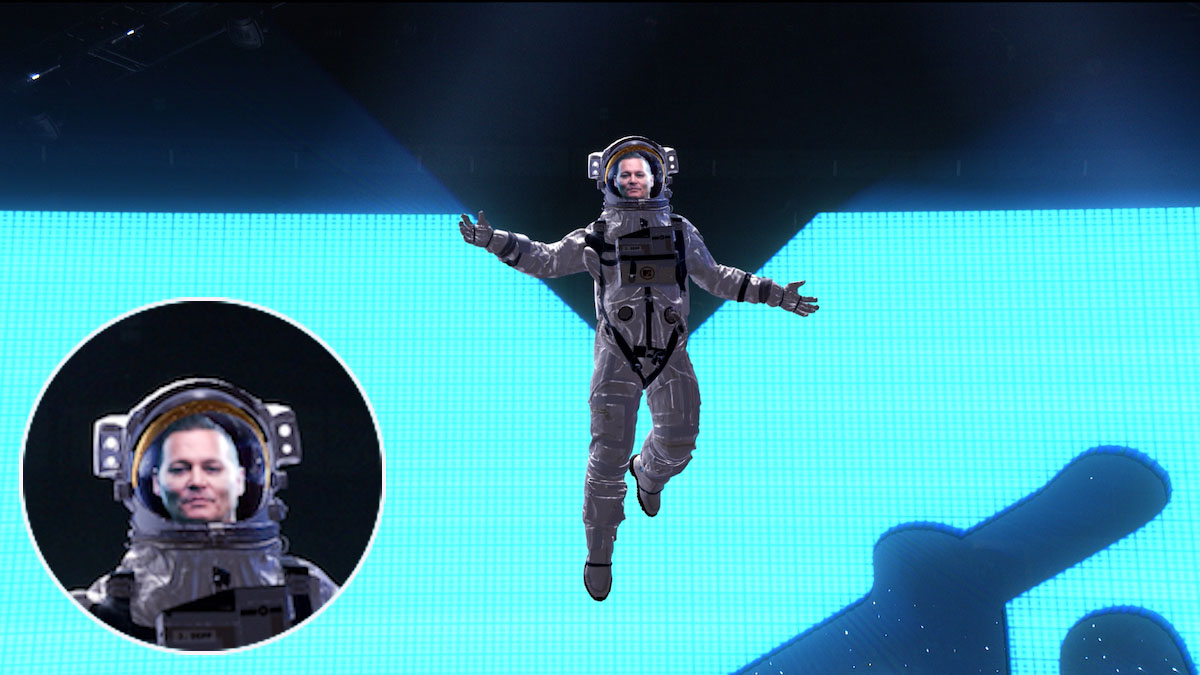 Johnny Depp Makes Surprise Virtual Cameo as MTV’s Moonman at the 2022 ...