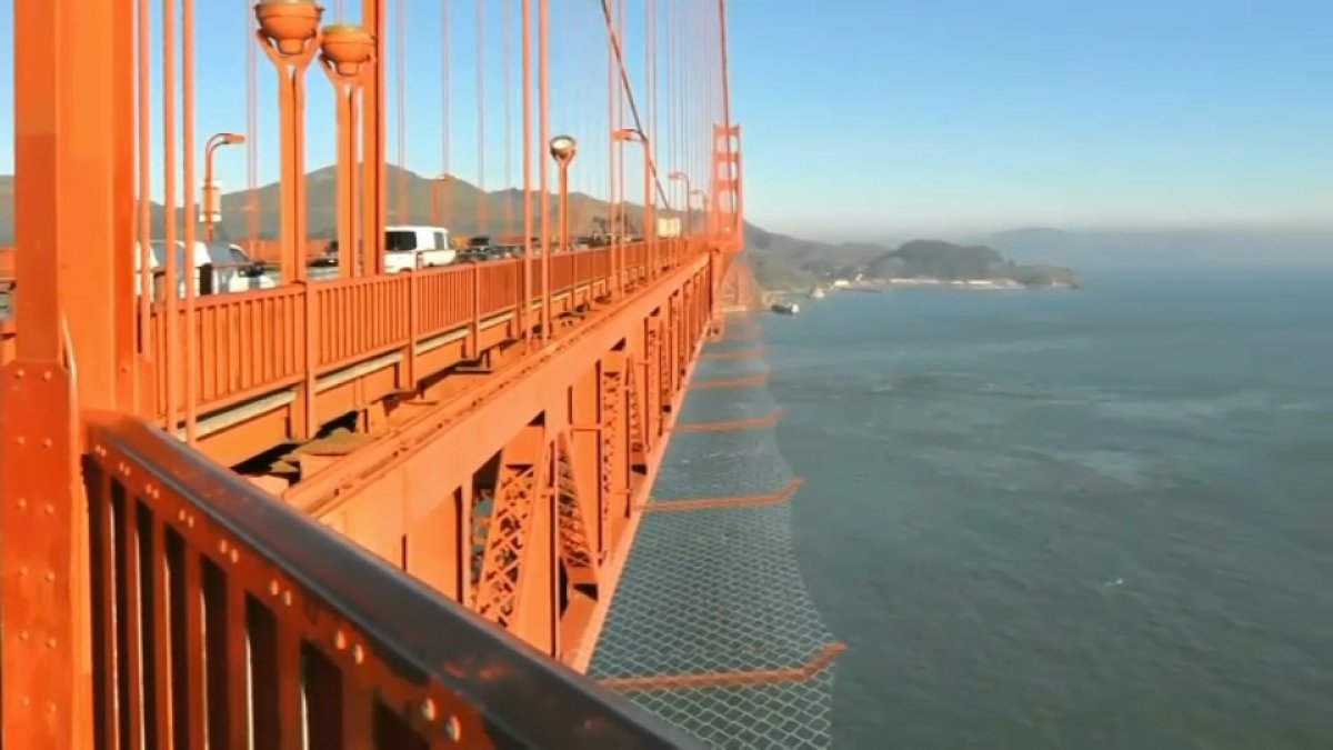 Golden Gate Bridge Safety Netting Training Center Opens – NBC Bay Area