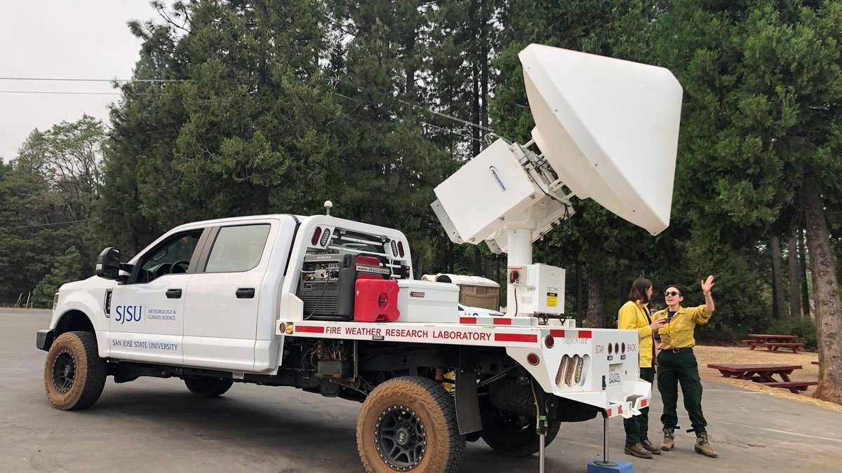 SJSU Radar Studying Extreme Wildfire Weather – NBC Bay Area
