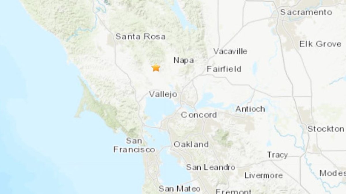 M2.7 Earthquake Reported Near Sonoma: USGS – NBC Bay Area