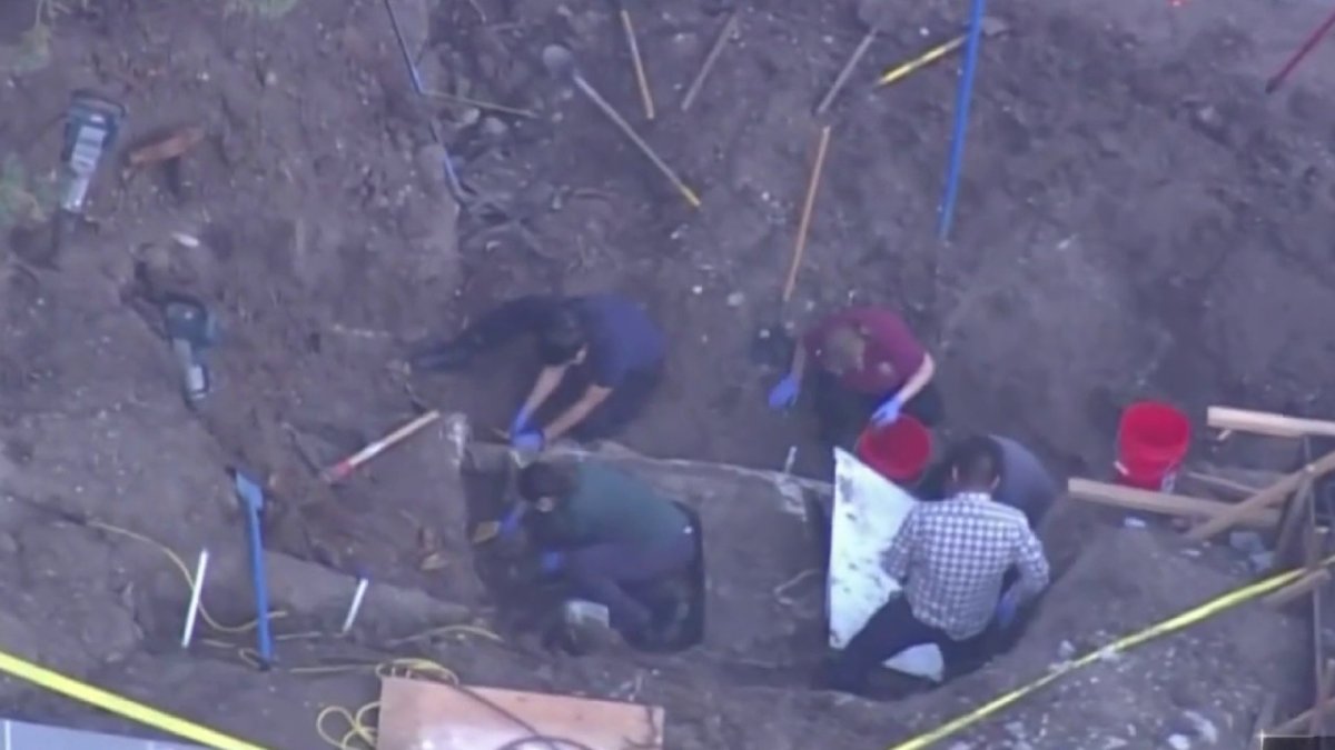 Mystery Remains After Landscapers Discover Car Buried In Atherton