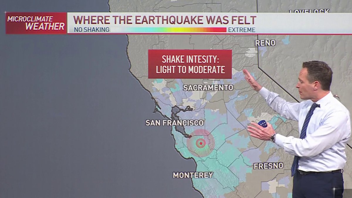 Explained: South Bay’s 5.1 Magnitude Earthquake’s Shake Intensity – NBC ...