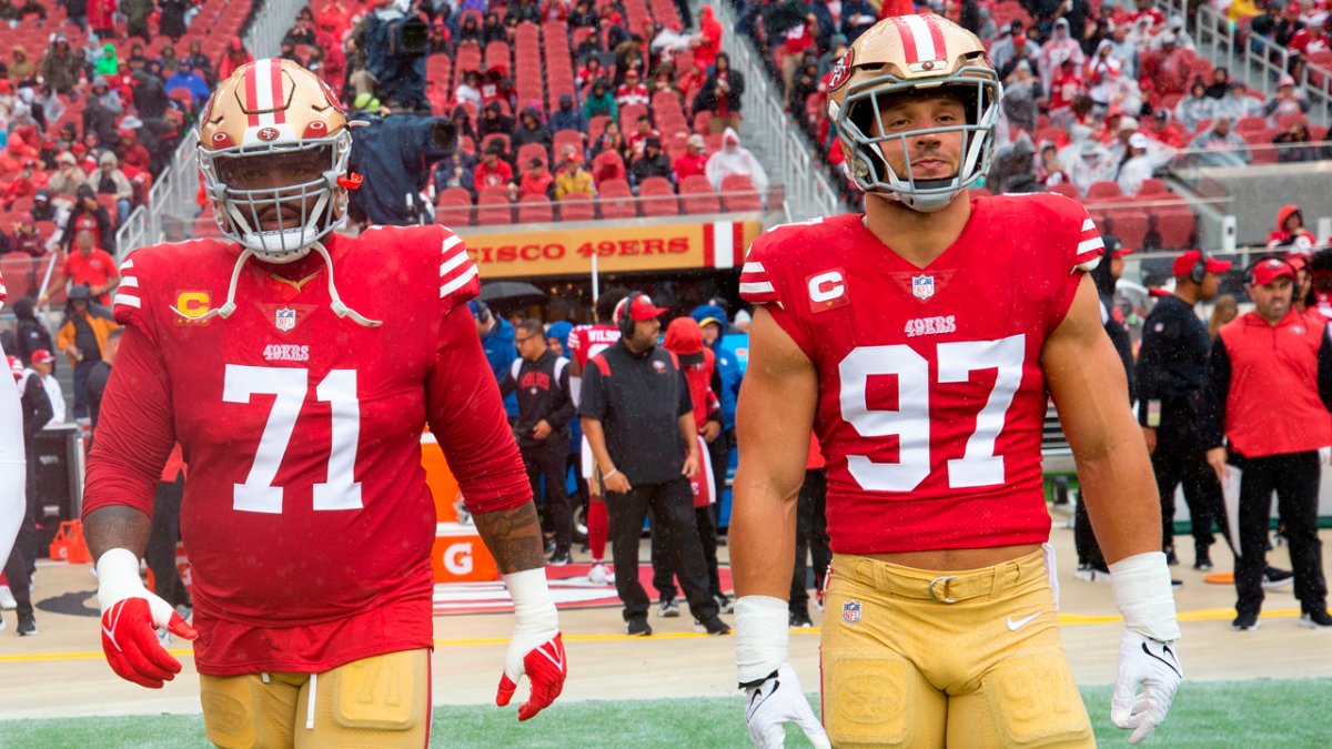 49ers vs Rams injury report: Trent Williams out; Nick Bosa questionable ...