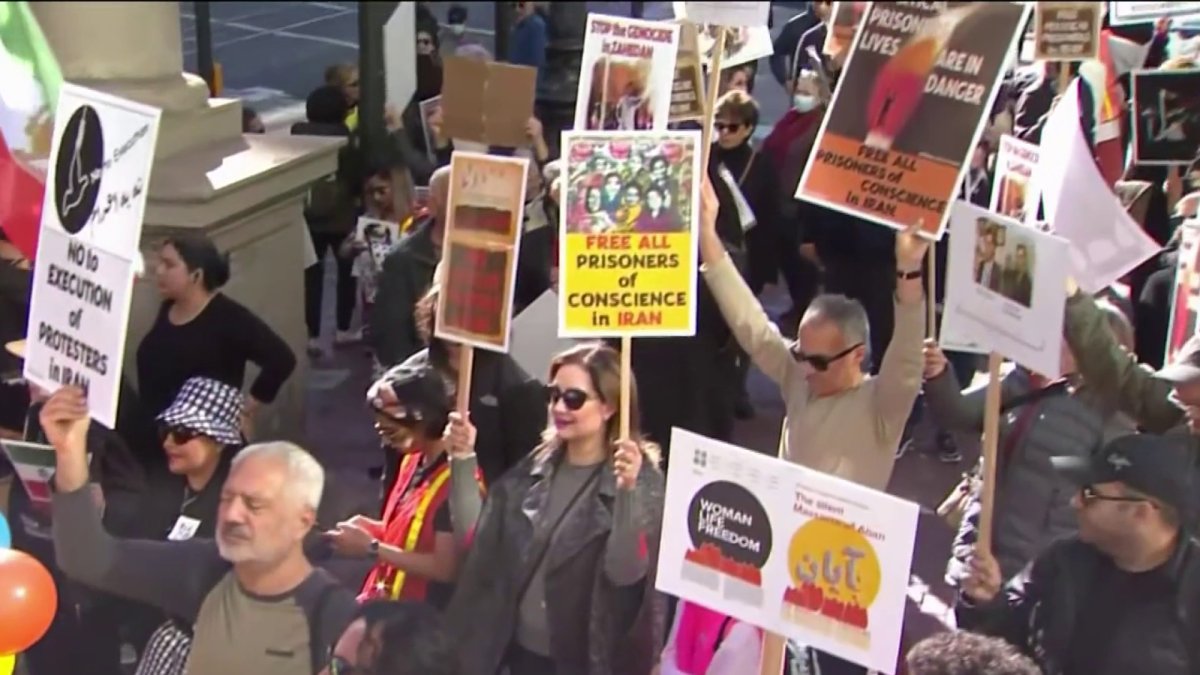 Rally in Support of Iranian Uprising in San Francisco – NBC Bay Area