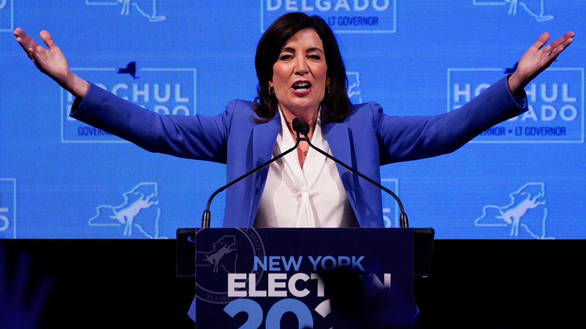 Hochul Becomes First Female Governor-Elect of New York – NBC Bay Area