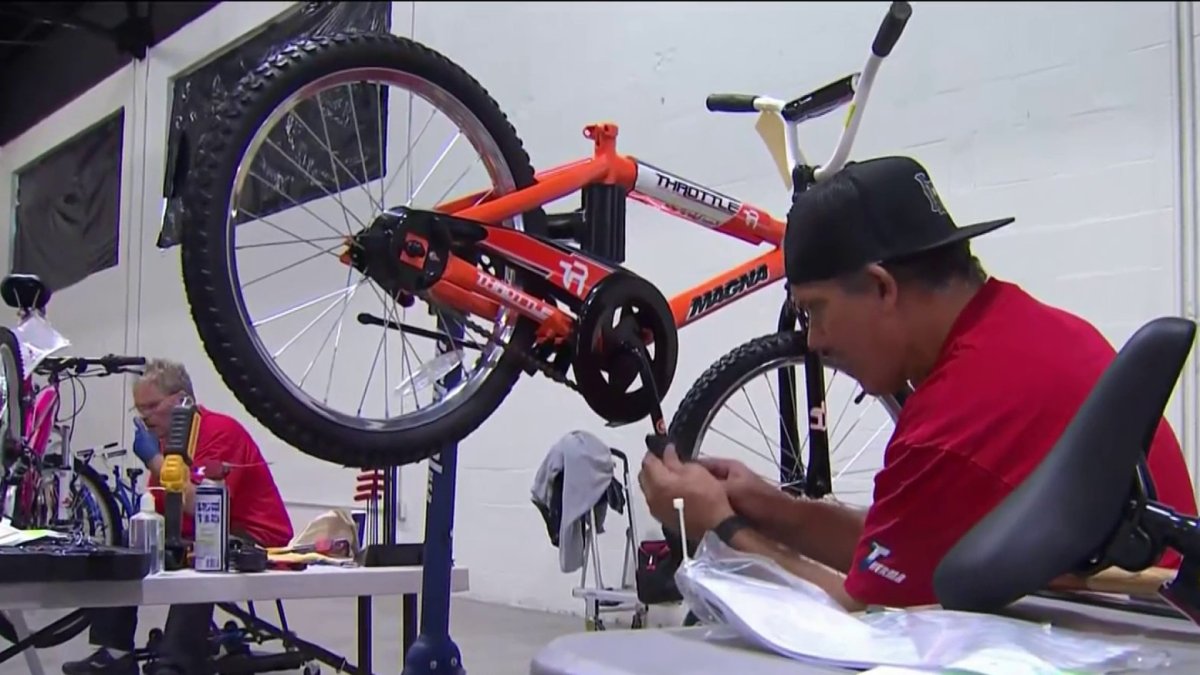 Big Bike Build Delivers Bikes for Children – NBC Bay Area