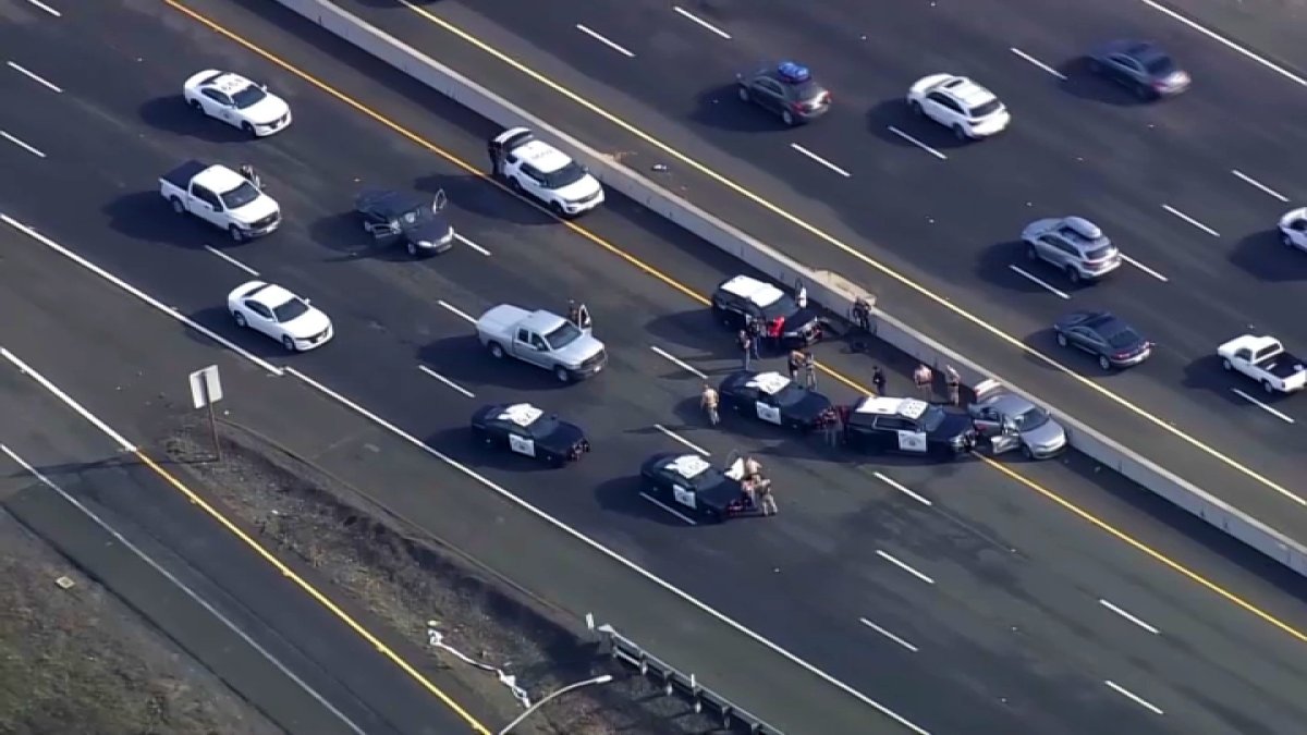 Police Pursuit Ends on Interstate 80 in Vallejo – NBC Bay Area