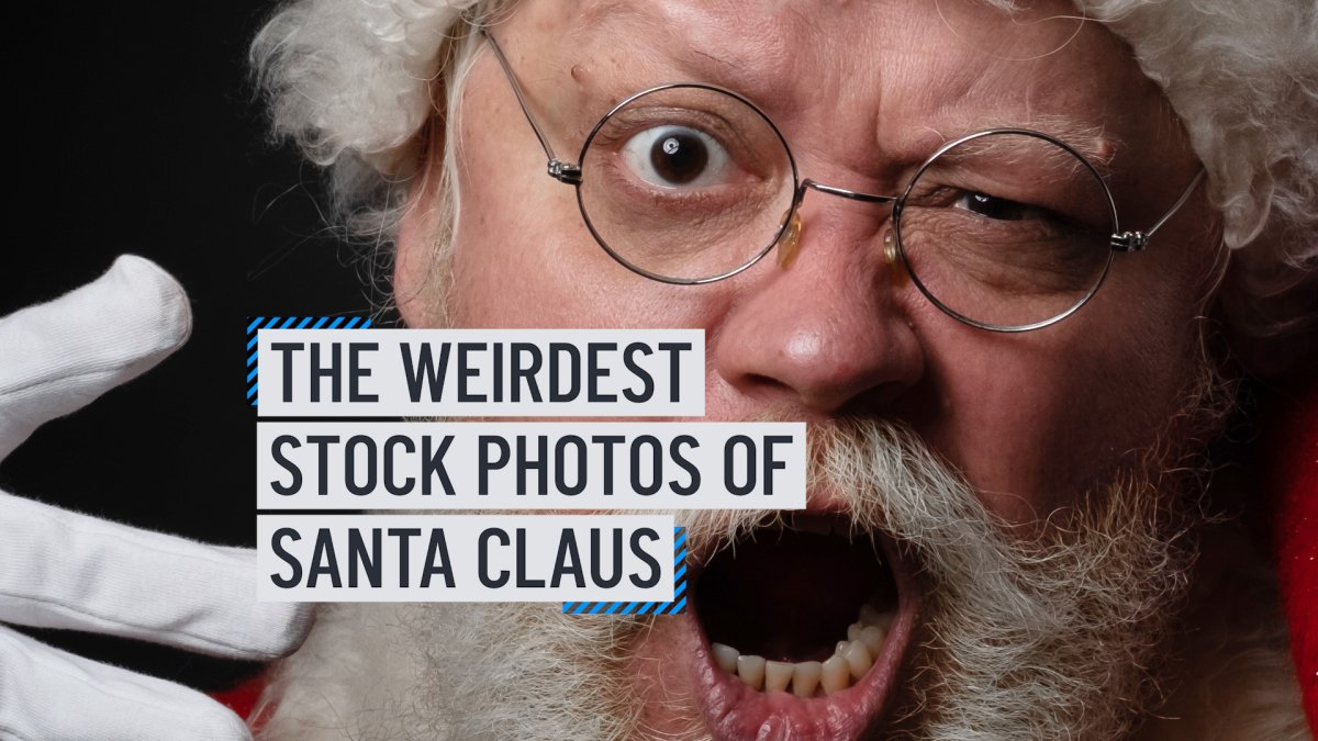 These are some of the weirdest stock images of Santa Claus we could ...