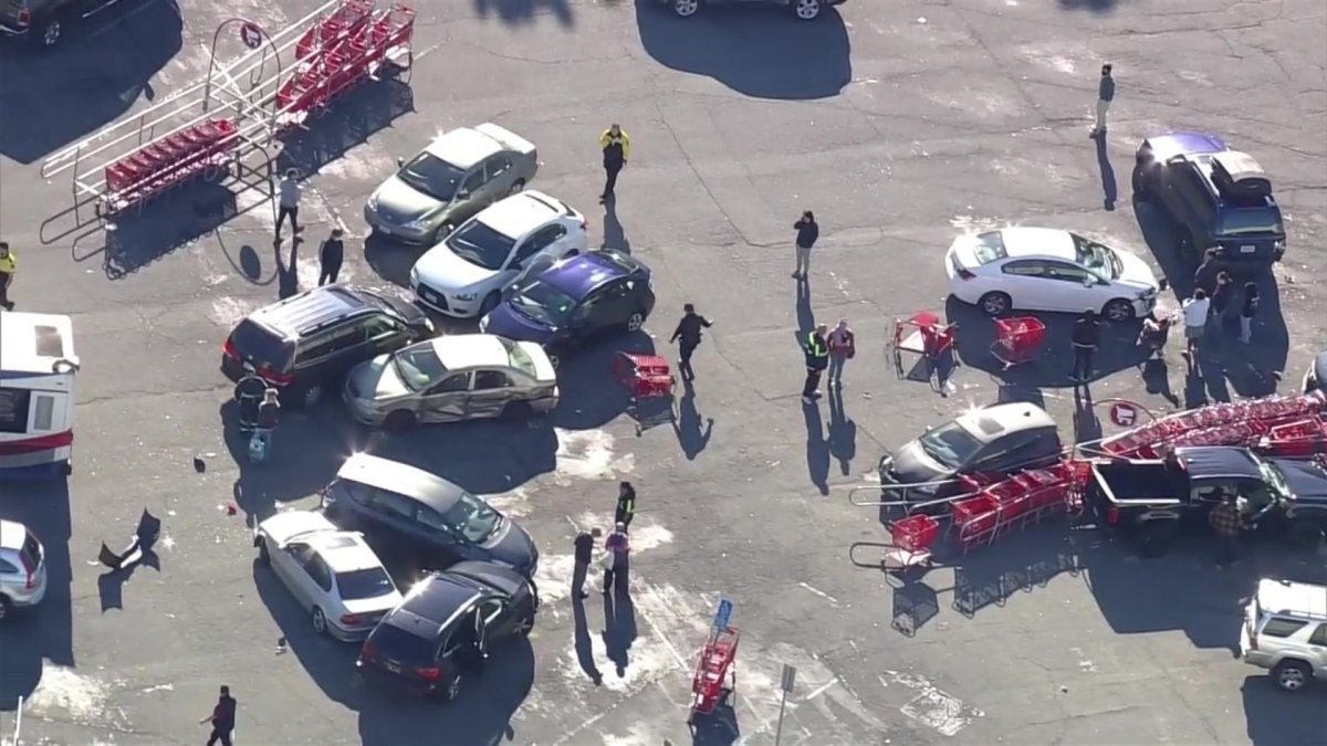 Watch: SamTrans Bus Crashes Into Several Cars in Daly City Parking Lot ...