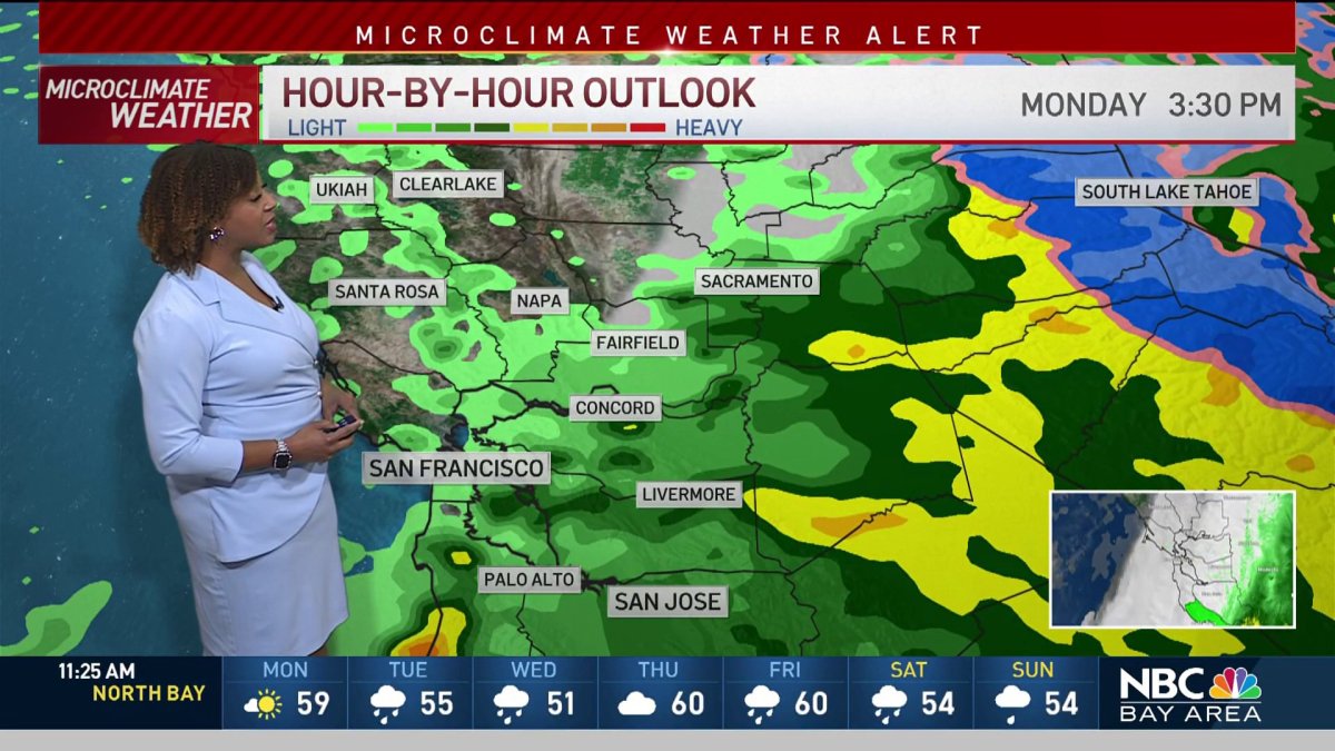 Forecast: Heavy Rain Eases – NBC Bay Area