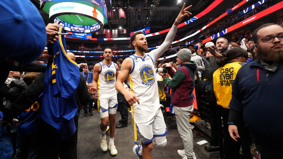 Steph Curry Is Modern Michael Jordan for MVP Road Chants, Steve Kerr ...