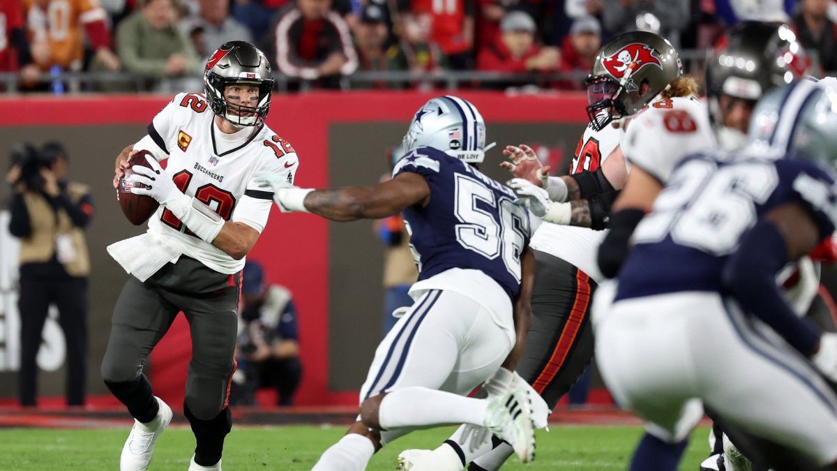 Buccaneers’ Tom Brady Throws Ugly INT Vs. Cowboys – NBC Bay Area