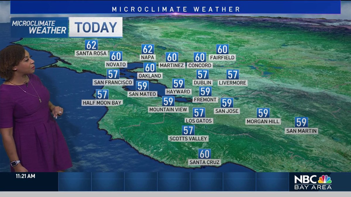Forecast: Chilly AM, Sunny Day – NBC Bay Area