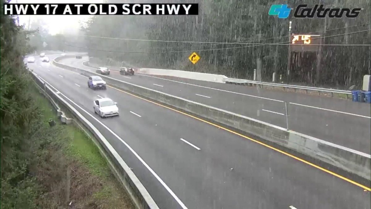 Watch: Snow Appears to Fall in Santa Cruz Mountains – NBC Bay Area