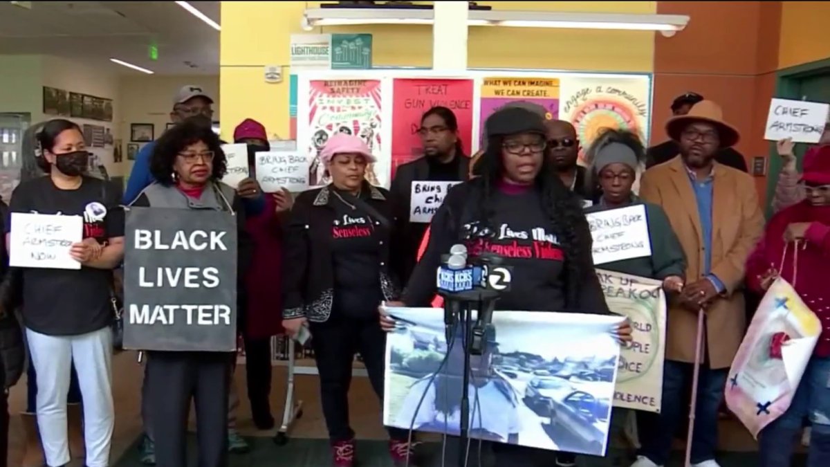 Group Holds News Conference To Address Firing Of Oakland Police Chief