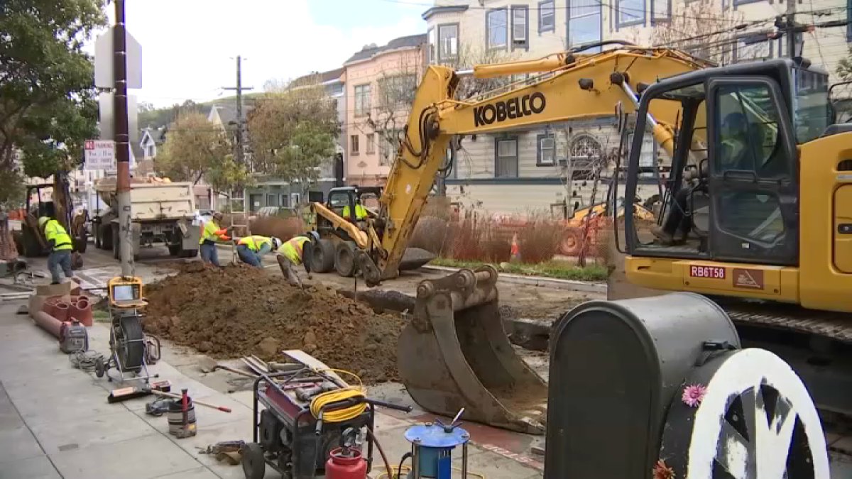 Storms Delay Improvement Projects Across San Francisco – NBC Bay Area