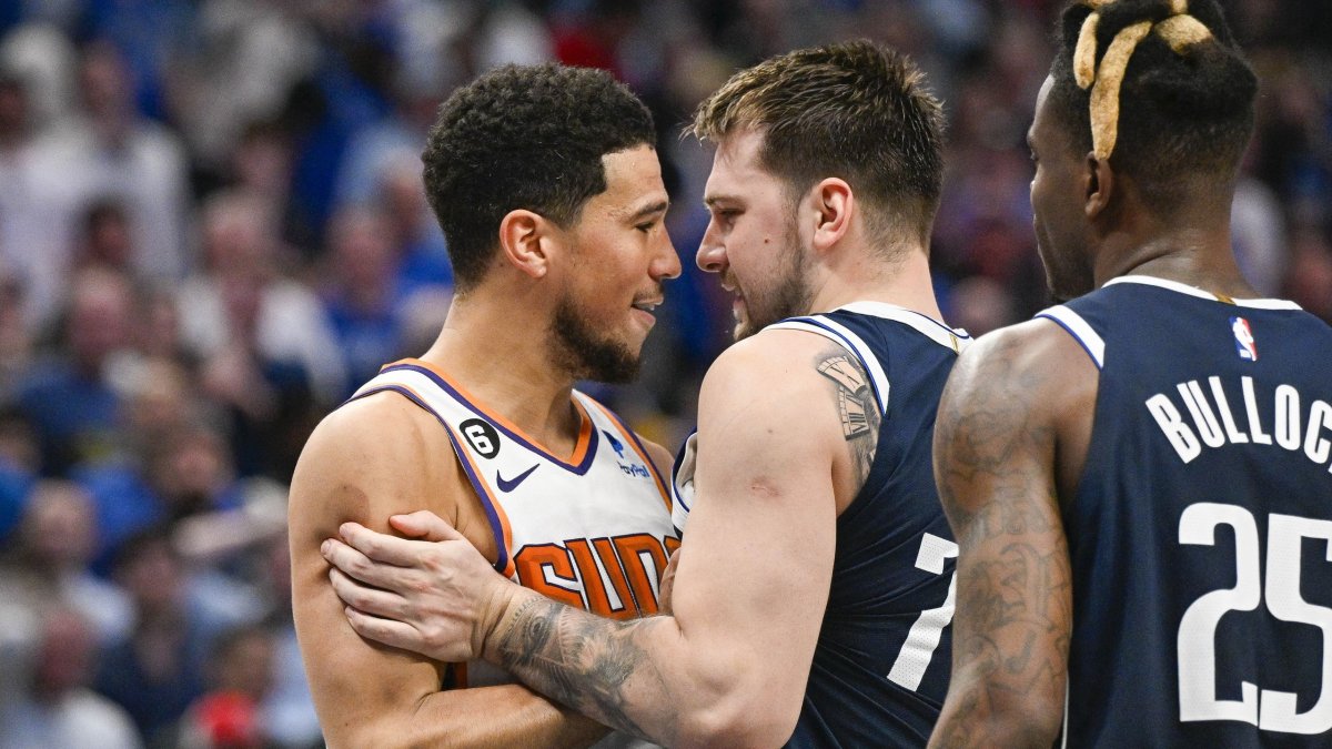 Mavericks’ Luka Doncic Has Message for Suns’ Devin Booker After Heated Exchange – NBC Bay Area