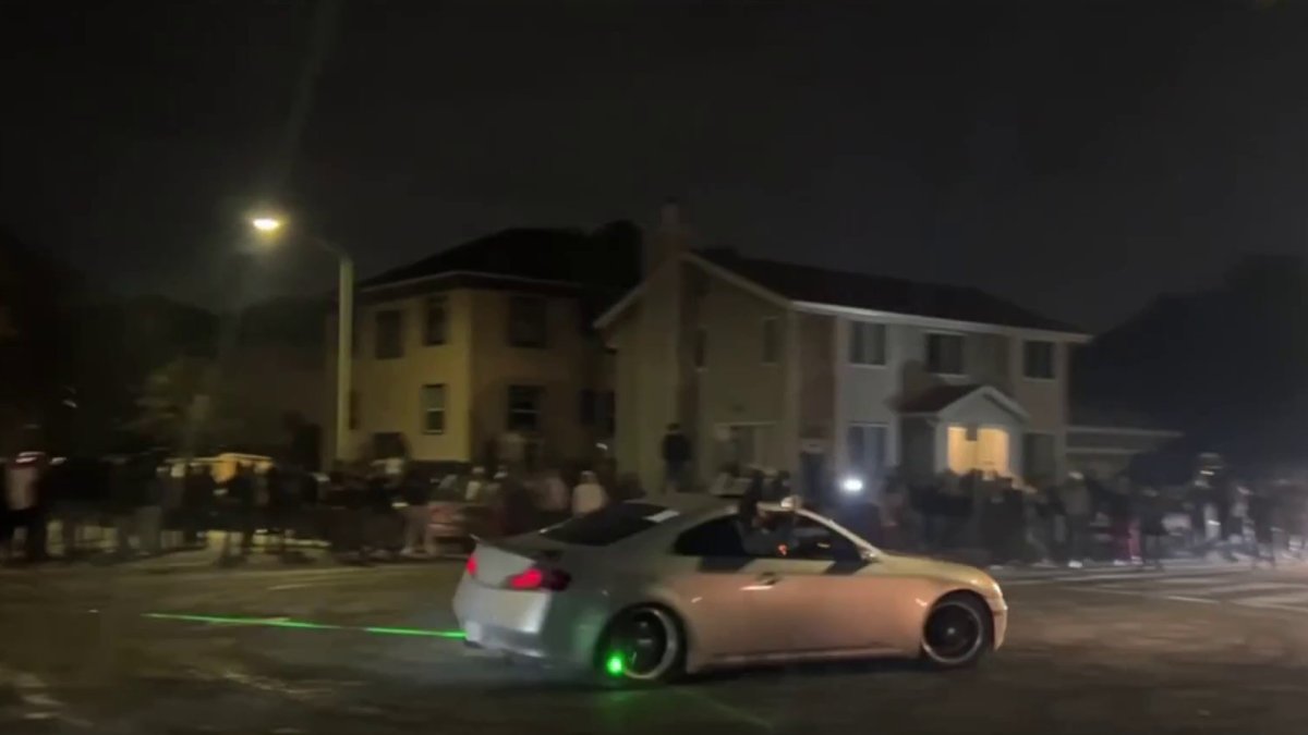 Police Respond To Illegal Sideshows In East Bay Nbc Bay Area
