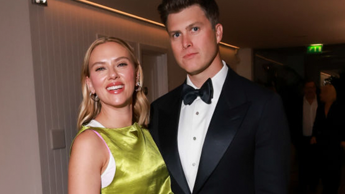 Scarlett Johansson and Colin Jost Make Red Carpet Appearance at Cannes ...