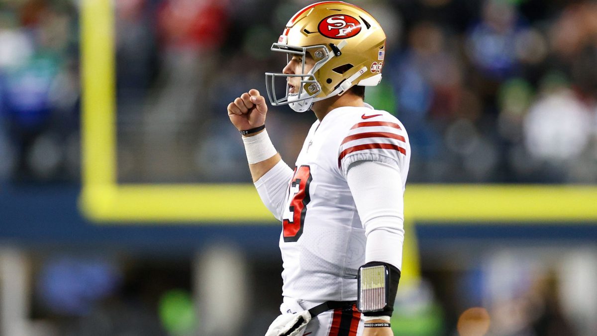 John Lynch’s wise motto describes Brock Purdy’s meteoric rookie NFL ...