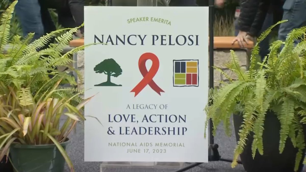 National AIDS Memorial honors Rep. Nancy Pelosi in San Francisco’s ...