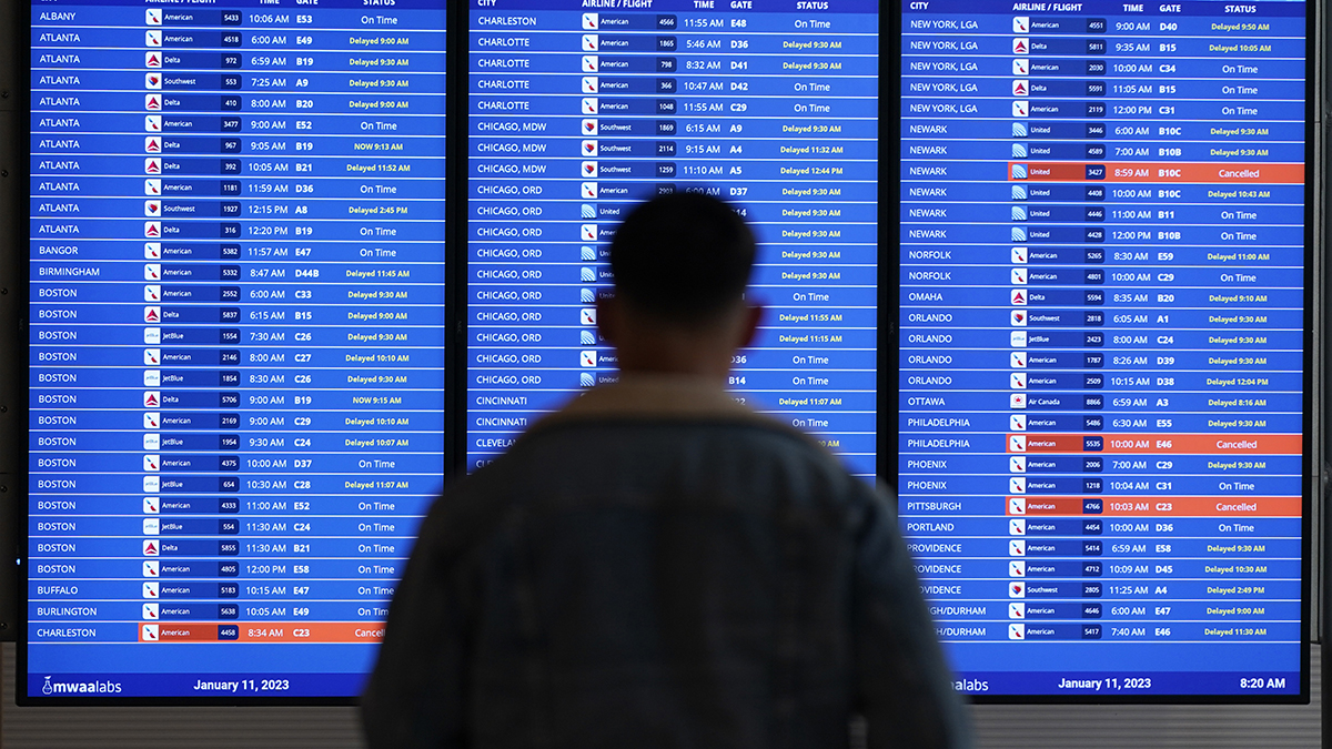 Here’s what you can do if your flight is canceled amid bad weather ...