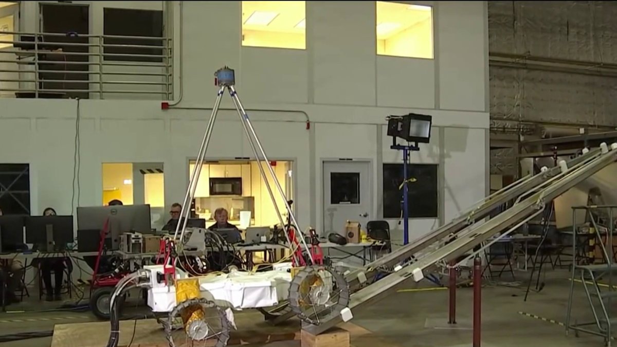 New rover unveiled at NASA Ames – NBC Bay Area